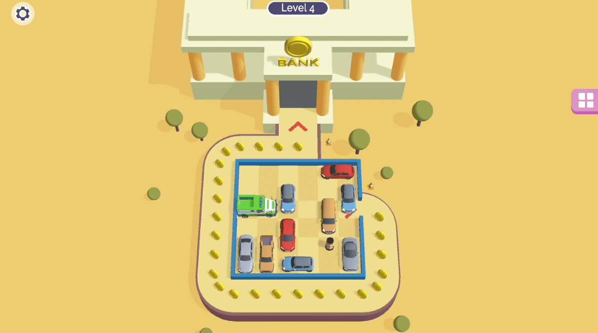 Parking Escape - Play online at Coolmath Games